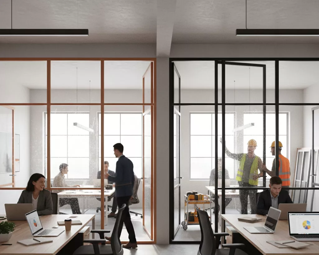 Glass Office Partitions for Modern U.S. Workspaces