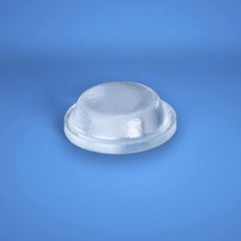 Clear Round Rubber Bumpers (12.7mmx3.5mm)