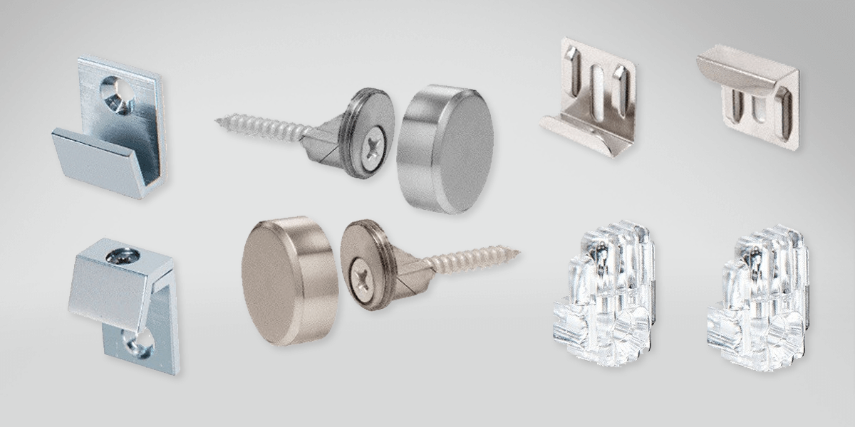 Decorative Mirror Mounting Hardware | Shelly Lighting