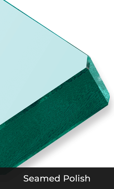 Seamed Edge Glass
