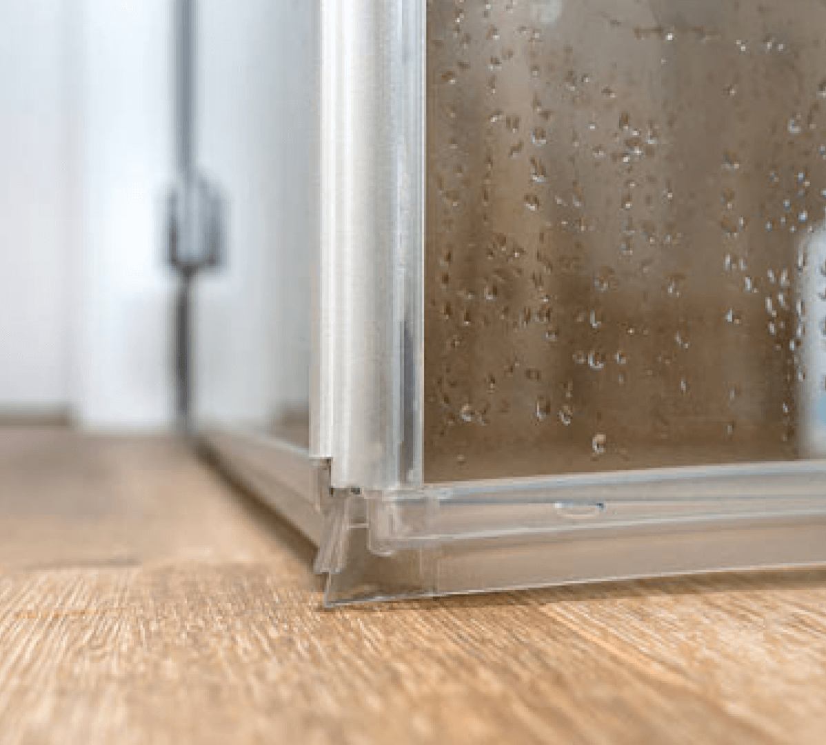 Bathroom Waterproofing Kit 32" Shower Door Drip Rail With Sweep ...